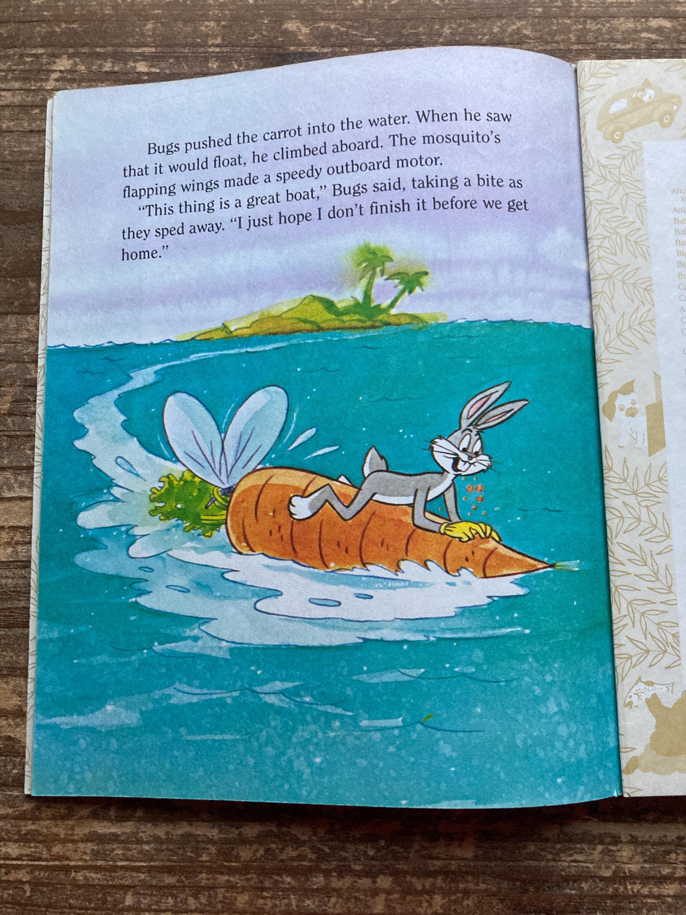 Bugs Bunny Marooned! * A Little Golden Book * Justine Korman * Joe ...