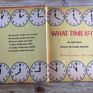 What Time is It * an Easy Way to Tell Time * John Peter * Joseph ...