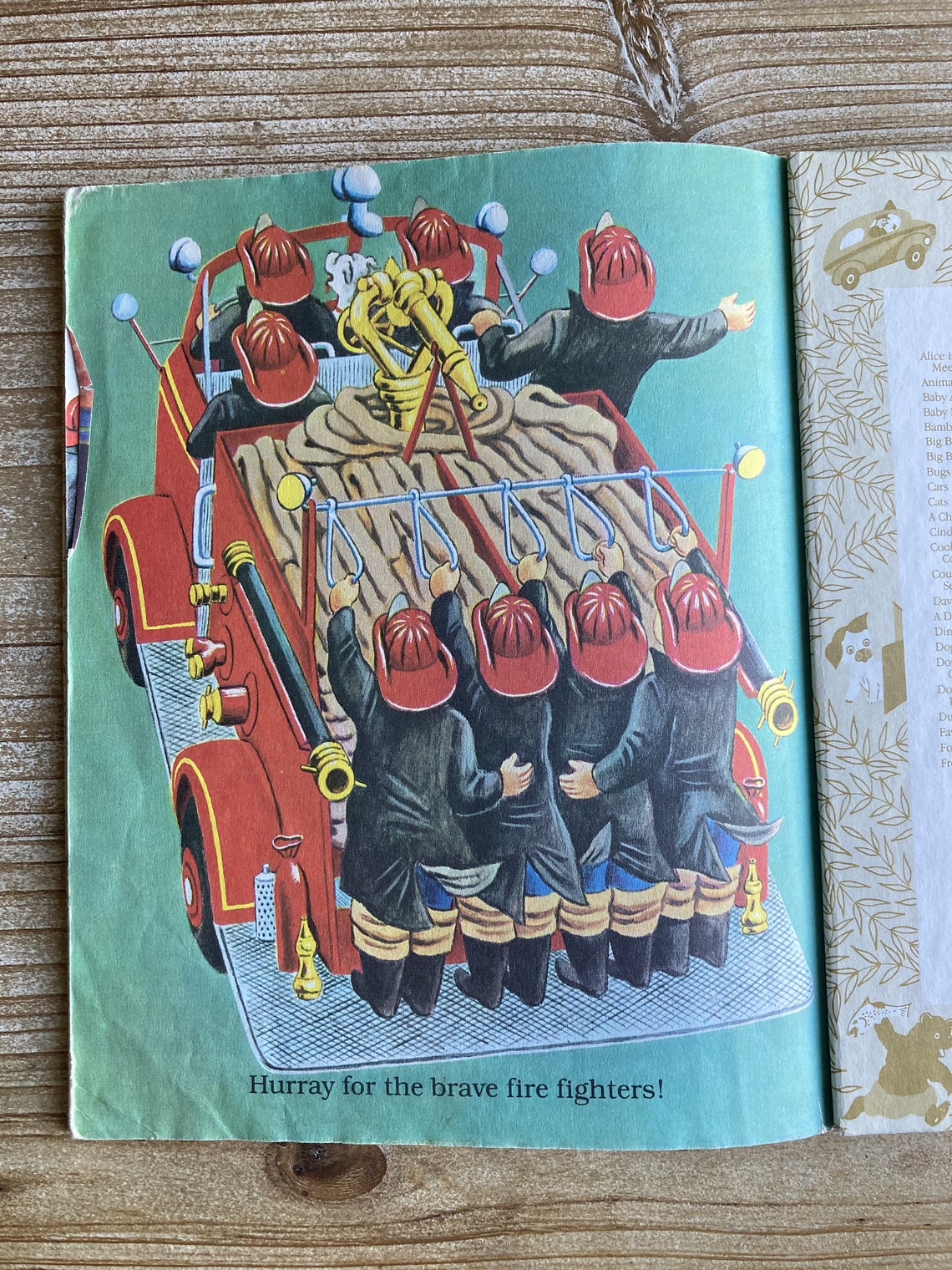 Fire Engines * A Little Golden Book * Tibor Gergely * Western ...