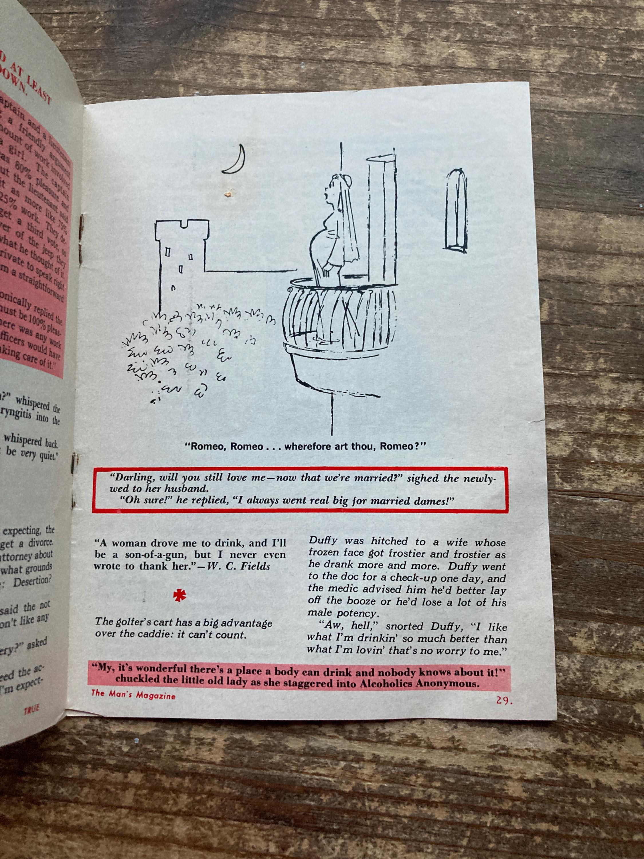 Gags for Guys * A Bonus Booklet of Belly Boffs From TRUE * True the Man ...