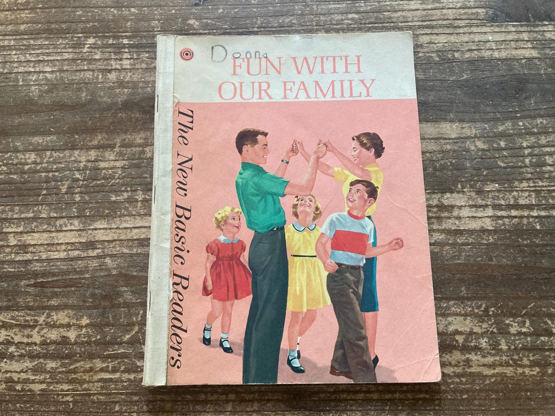 Fun With Our Family, the New Basic Readers, Bob Childress, Scott, Foresman and Company, 1962 ...