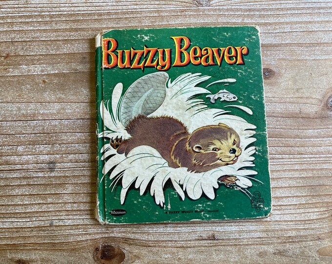 Buzzy Beaver * A Fuzzy Wuzzy Book * Alice Sankey * Dick Hart * Whitman ...