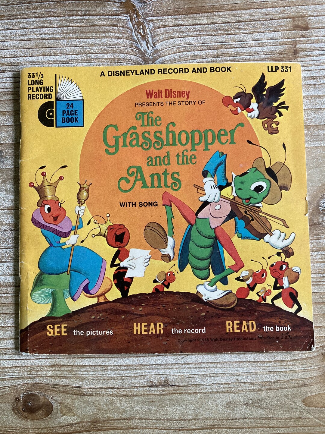 Walt Disney Presents the Story of the Grasshopper and the Ants With ...