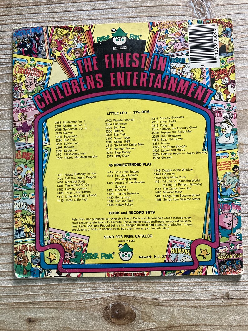 Peter and the Wolf A Complete Story Song and Sound Effects - Etsy