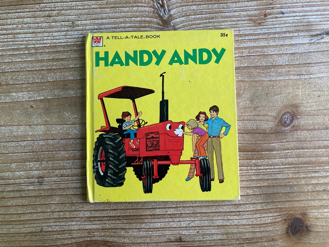 Handy Andy, A Tell A Tale Book, Patricia Lynn, Fred Irvin, Western ...