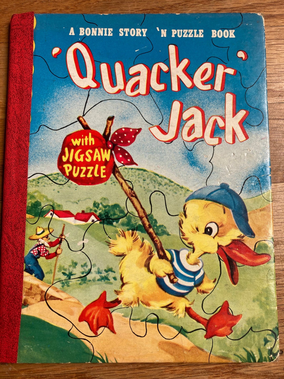 Quacker Jack * A Bonnie Story N Puzzle Book * Elsie Church * Cathryn ...