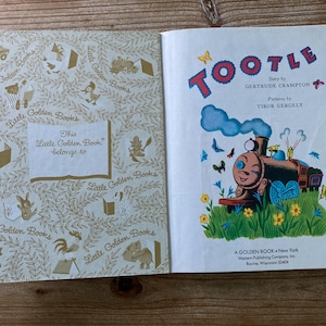 Tootle * Little Golden Book * Gertrude Crampton * Tibor Gergely ...