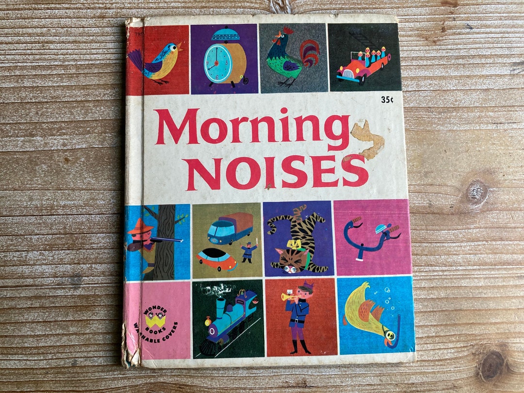 Morning Noises * Alain Gree * Wonder Books * 1962 * Vintage Kids Book ...