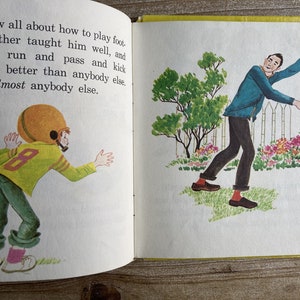 Davy Plays Football A Tell A Tale Book Sylvia Peake Carol Wilde Whitman ...