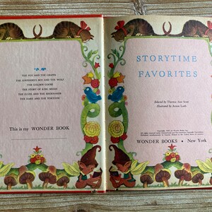 Storytime Favorites * Theresa Ann Scott * Anton Loeb * Wonder Books ...