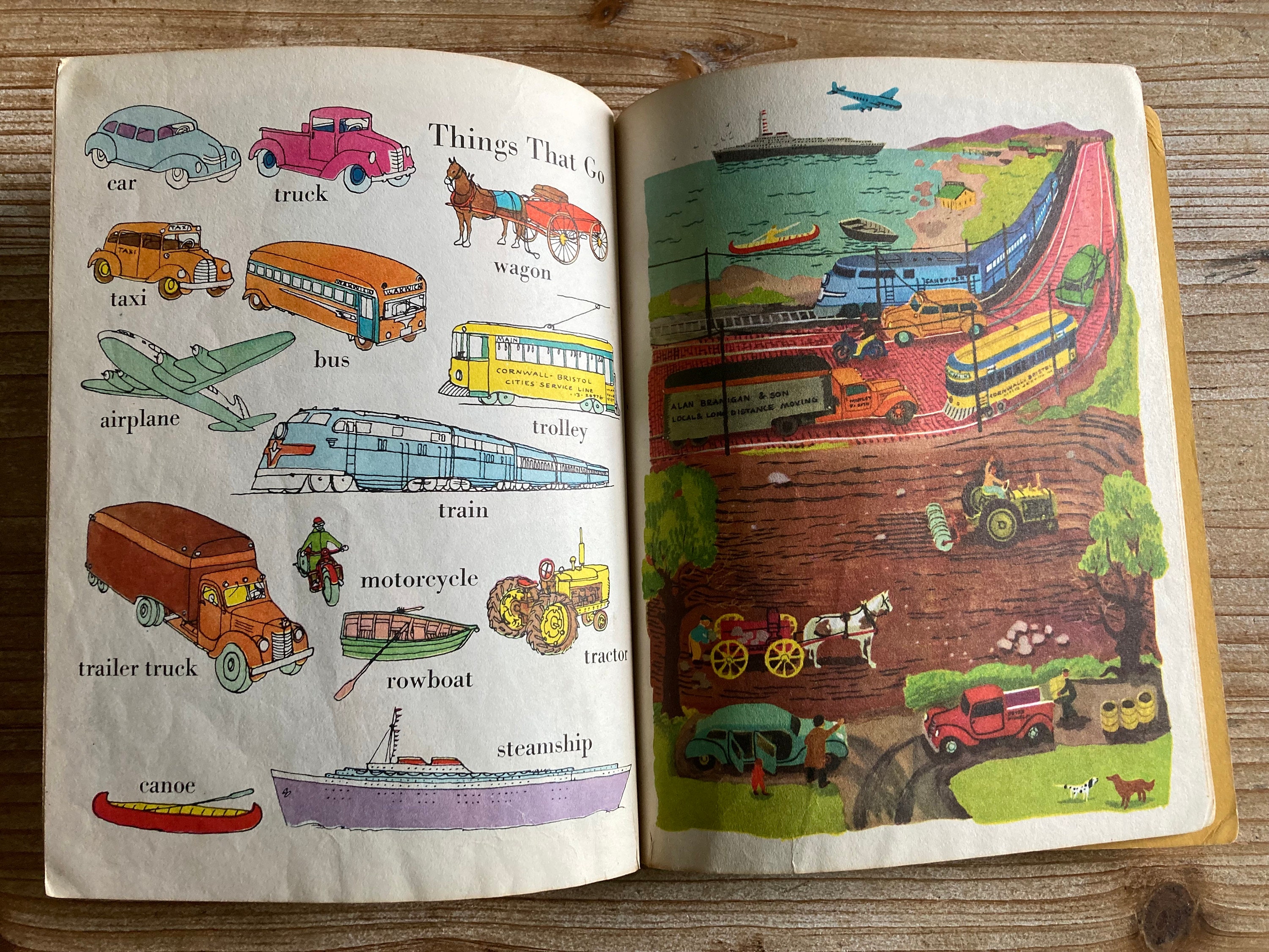 The Little Golden Book of Words * Selma Lola Chambers * Gertrude ...