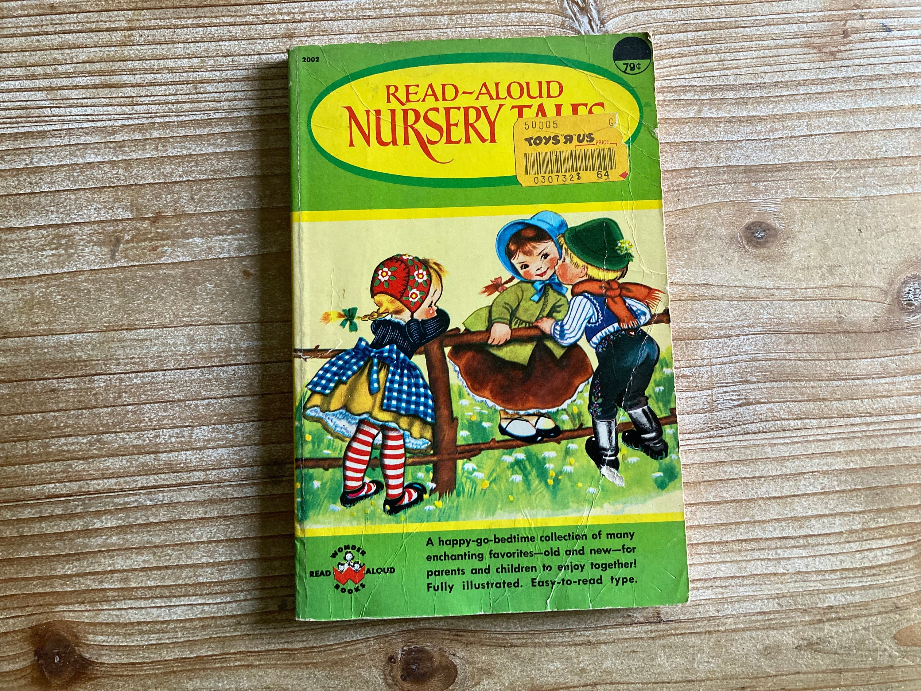 Read-aloud Nursery Tales * Ann Wolf * Wonder Books * 1957 * Vintage ...