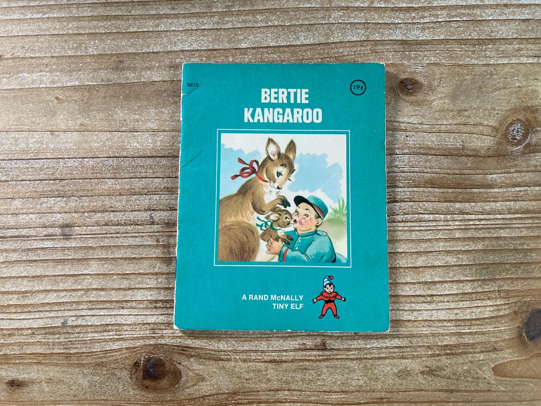Bertie Kangaroo, A Rand Mcnally Tiny Elf Book, Sutton Murphy, Eve ...