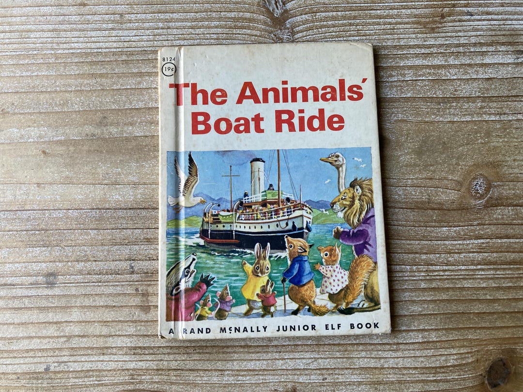 The Animals Boat Ride, Junior Elf Book, Helen Wing, Racey Helps, Rand ...