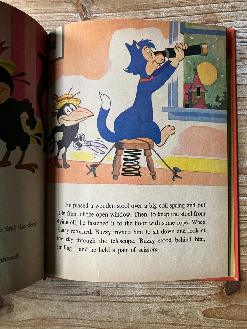 Buzzy the Funny Crow, Harvey Cartoon Studios, Wonder Books, 1963 ...