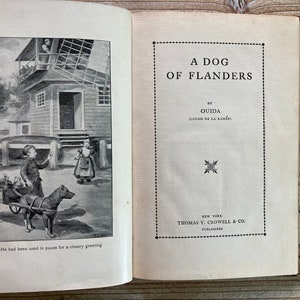 A Dog of Flanders A Story of Noel Ouida Louise De La Ramee Thomas Y ...