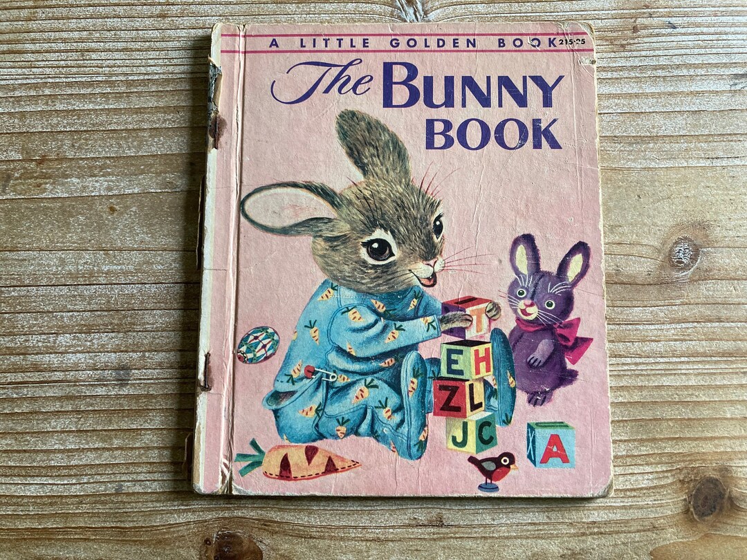 The Bunny Book * A Little Golden Book * First Edition * Patsy Scarry ...