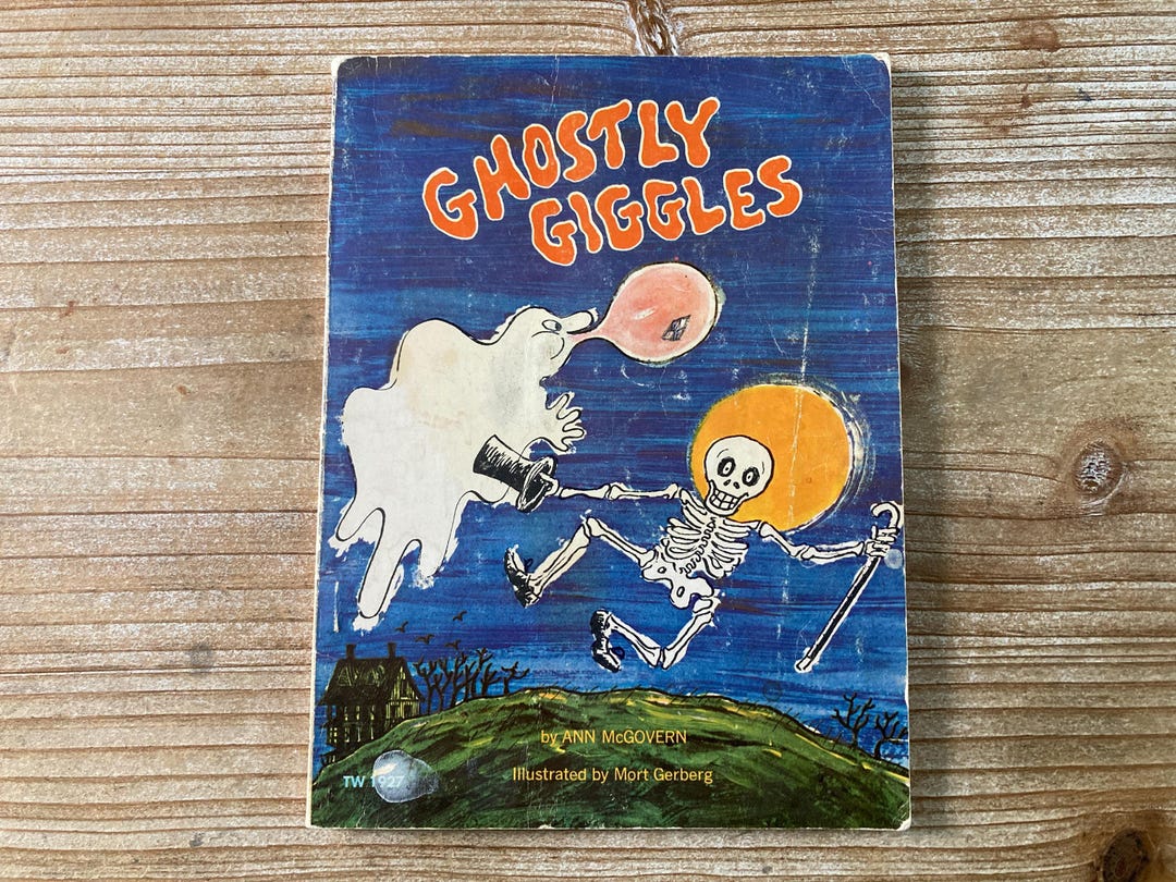 Ghostly Giggles, Ann Mcgovern, Mort Gerberg, Scholastic Book Services, 1972, Vintage Kids Book ...