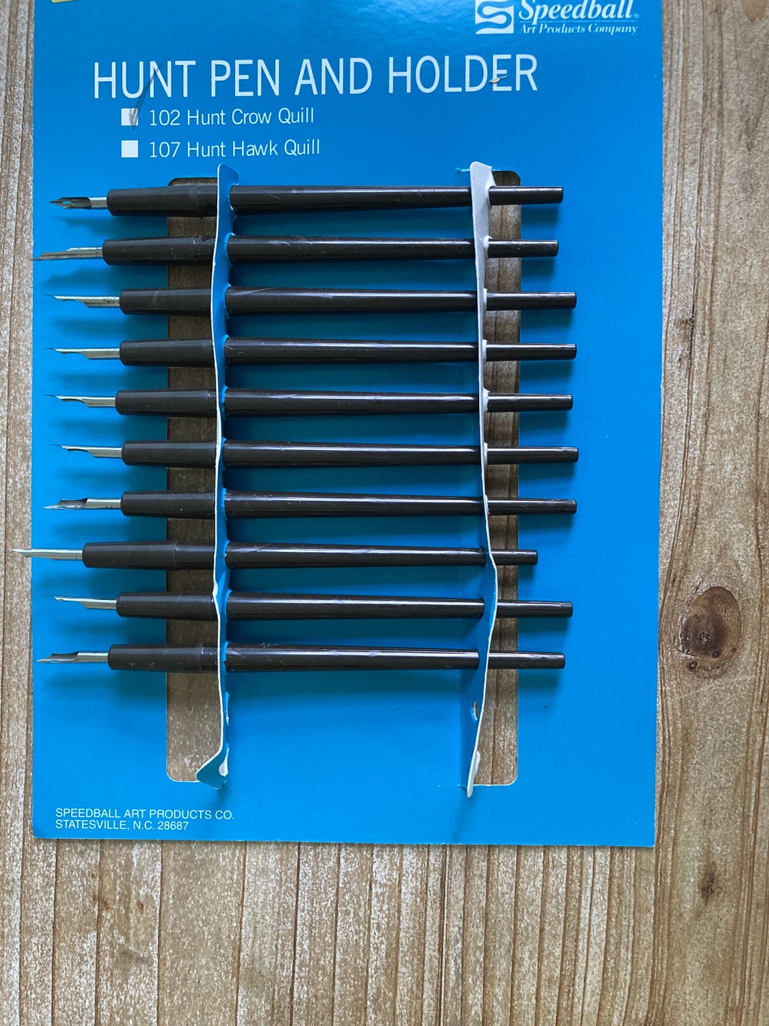 Speedball Hunt Pen 102 Hunt Crow Quill Brand New Qty: - Etsy