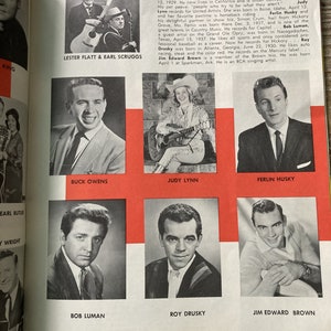 Country Music Souvenir Photo Album * Country and Western Scrapbook ...