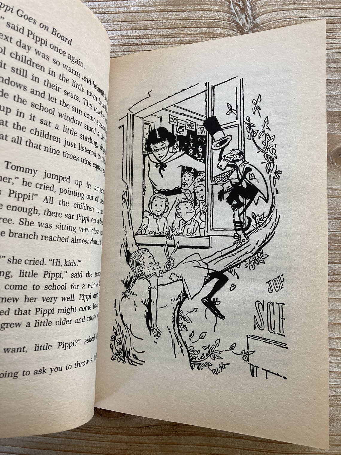 Pippi Goes on Board Astrid Lindgren Louis Glanzman | Etsy