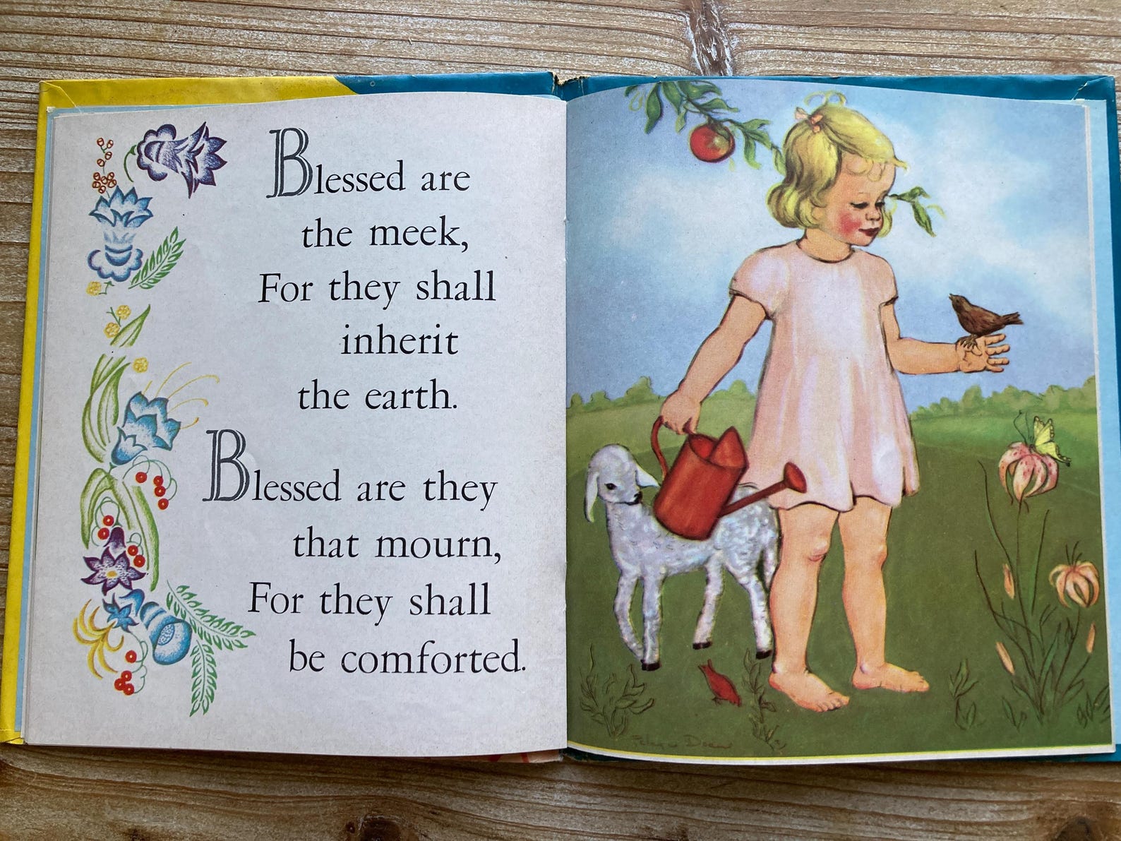 The Lord’s Prayer and the Beatitudes * A Bonnie Book * Pelagie Doane ...