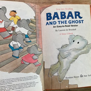 Babar and the Ghost * an Easy to Read Version * Laurent De Brunhoff ...