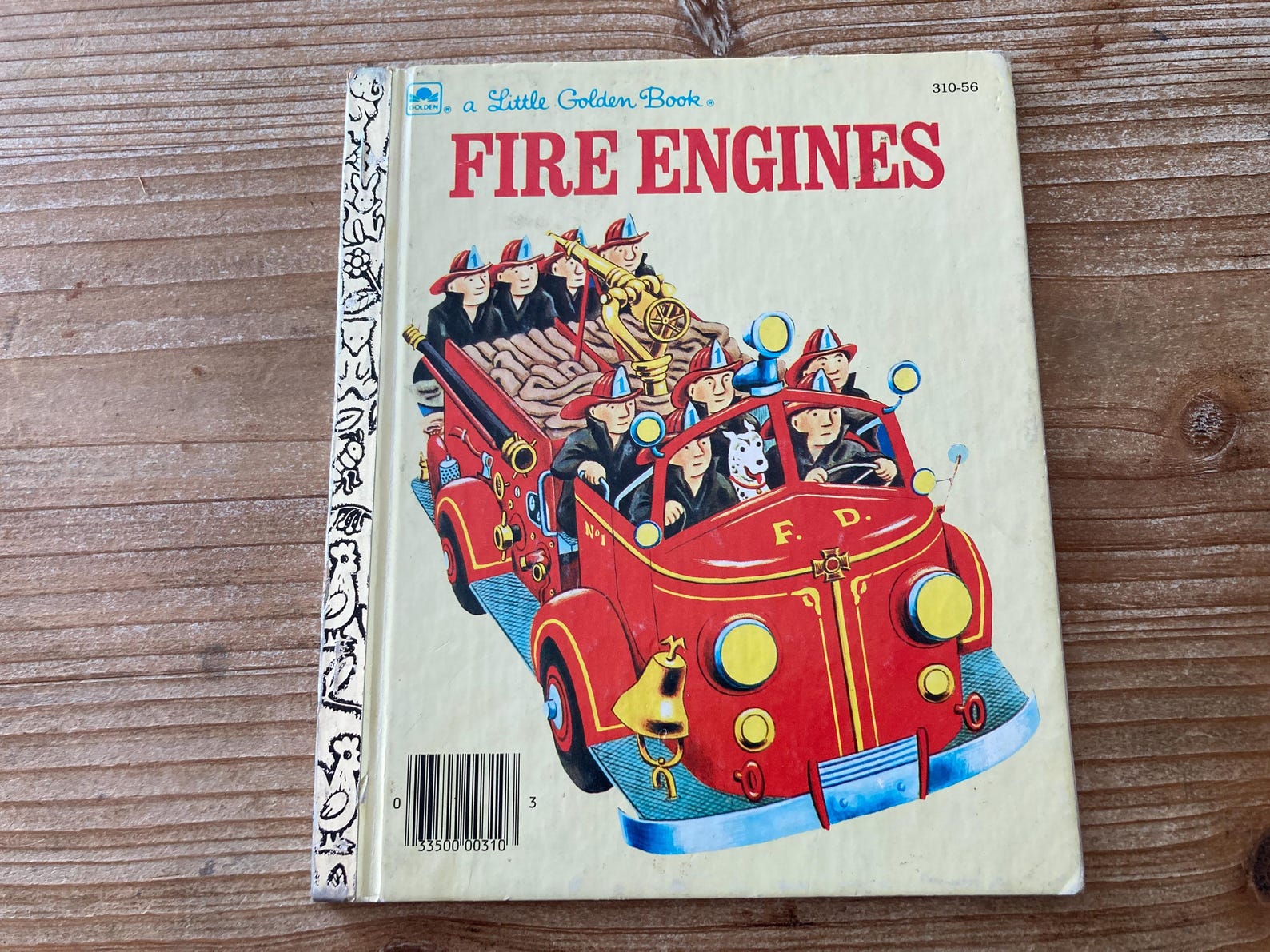Fire Engines * A Little Golden Book * Tibor Gergely * Western ...