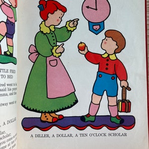 Mother Goose Rhymes * Margot Austin * the Platt & Munk Co * 1940 ...