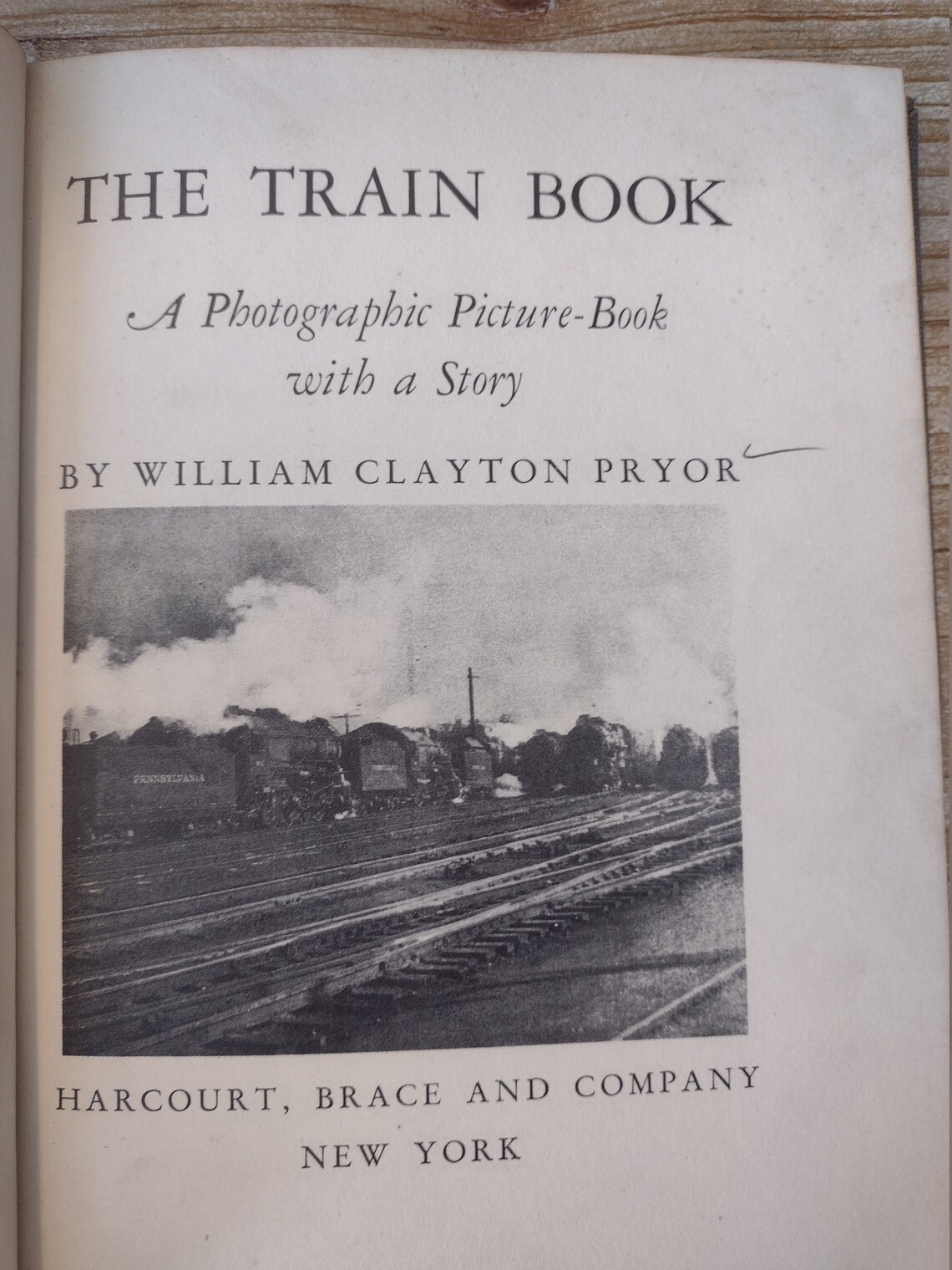 The Train Book * a Photographic Picture-book With a Story * William ...