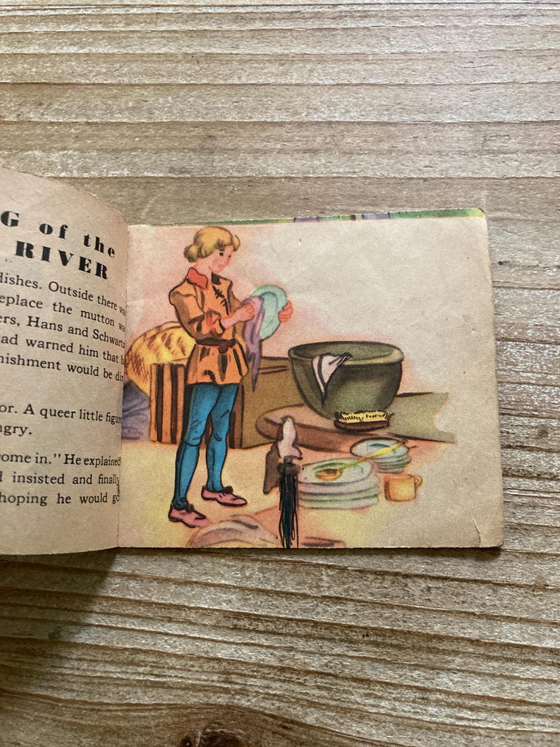 The King of the Golden River, Samuel Lowe Company, 1940s, Vintage Kids ...