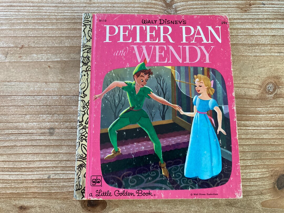 Walt Disney’s Peter Pan and Wendy * A Little Golden Book * Anne North ...