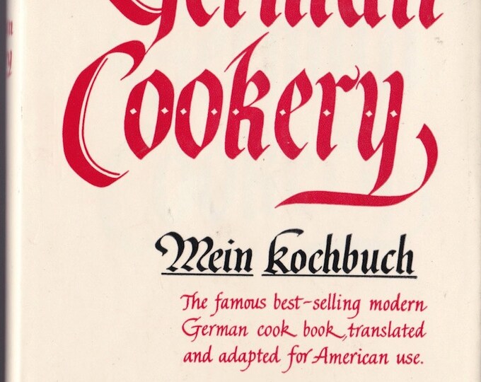VINTAGE COOK BOOK German Cookery Mein Kochbuch - Elizabeth Schuler and ...