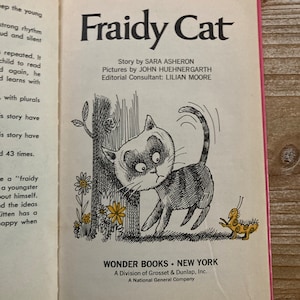 Fraidy Cat * Easy Reader * Sara Asheron * John Huehnergarth * Wonder ...