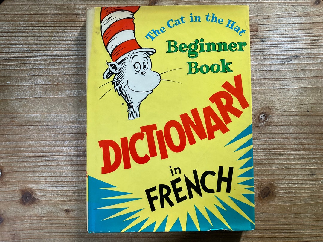 The Cat in the Hat Beginner Dictionary in French * First Edition * Dr ...