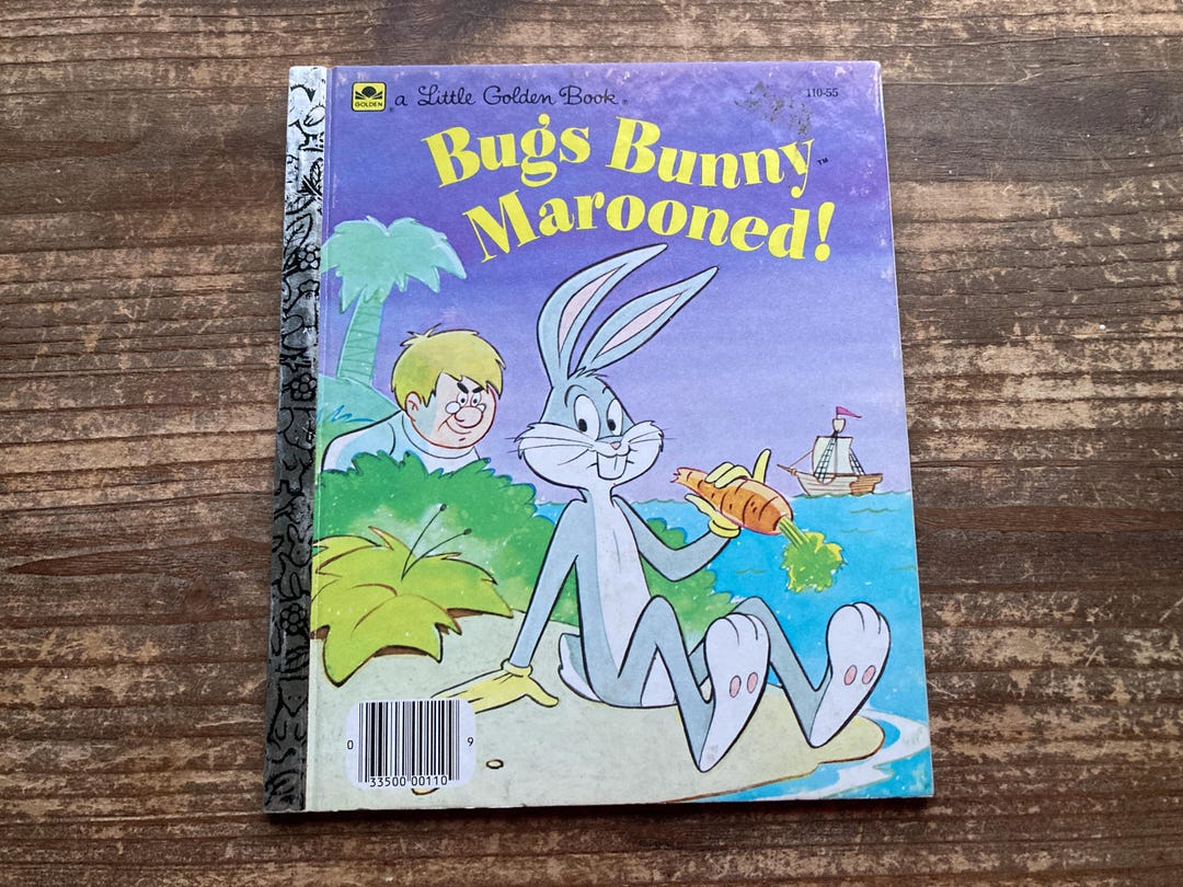 Bugs Bunny Marooned! * A Little Golden Book * Justine Korman * Joe ...