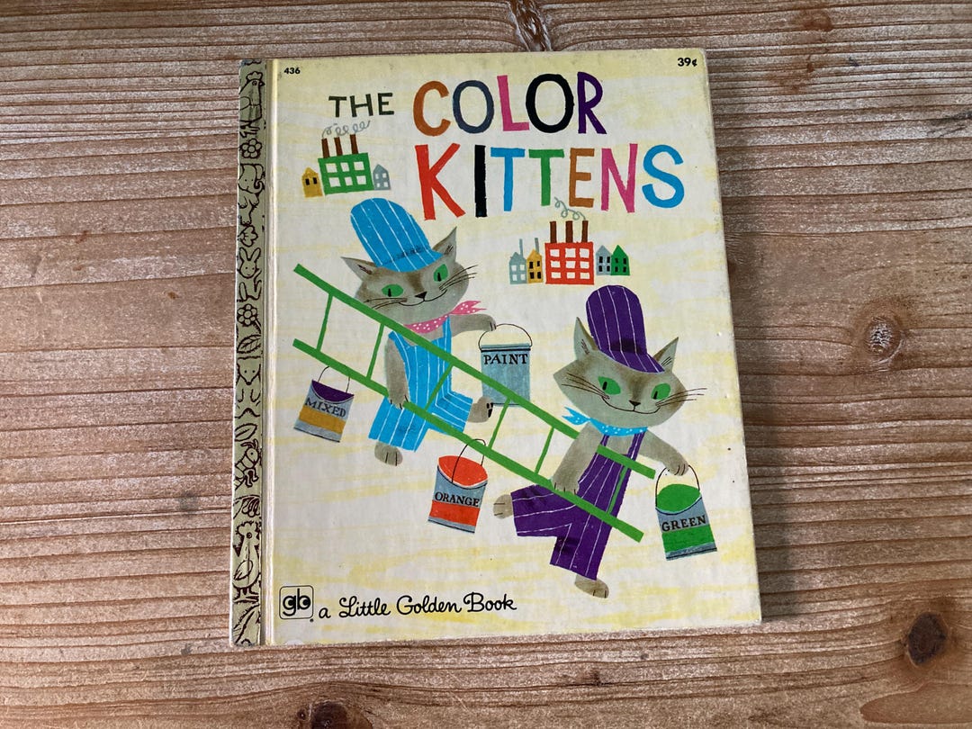 The Color Kittens, A Little Golden Book, Margaret Wise Brown, Alice and ...