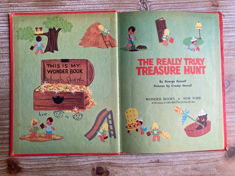 The Really Truly Treasure Hunt * George Bonsall * Crosby Newall ...