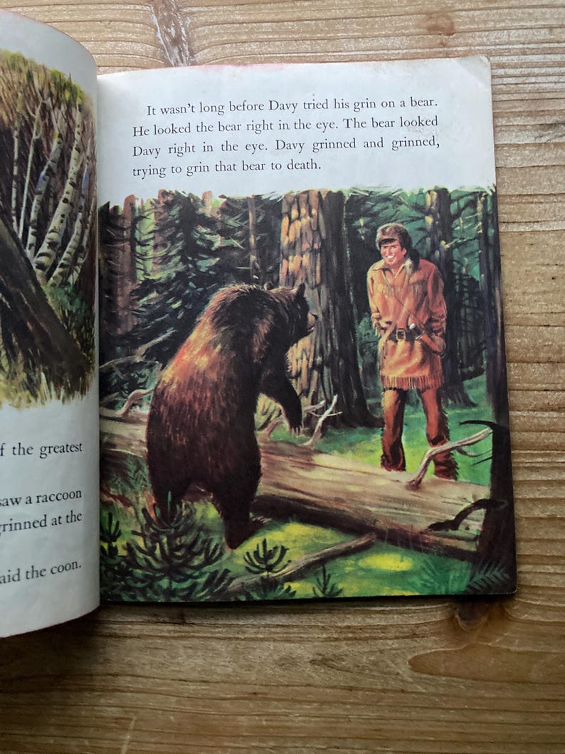Walt Disney's Davy Crockett, King of the Wild Frontier, A Little Golden ...