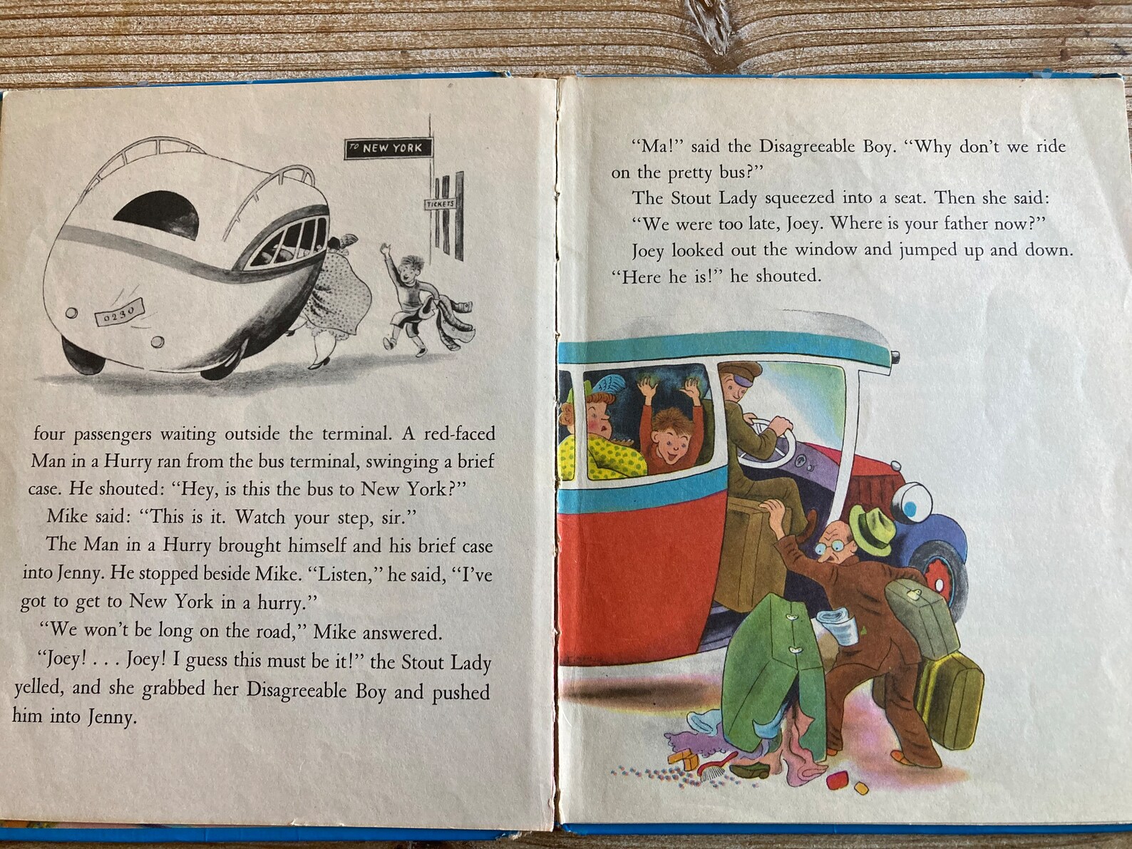 The Magic Bus * Maurice Dolbier * Tibor Gergely * Wonder Books * 1948 ...