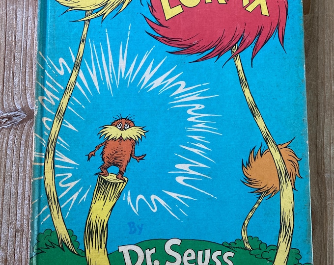 The Lorax, First Edition, Dr Seuss, Random House, 1971, Vintage Kids ...