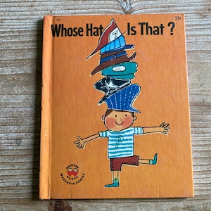 Whose Hat is That Leonard Kessler Wonder Books 1960 Vintage Kids Book ...