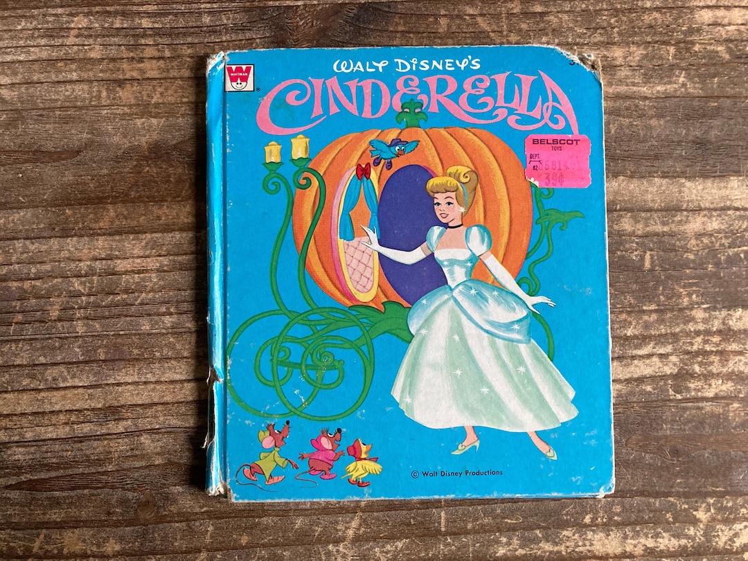 Walt Disney’s Cinderella * Western Publishing * 1972 * Vintage Kids ...