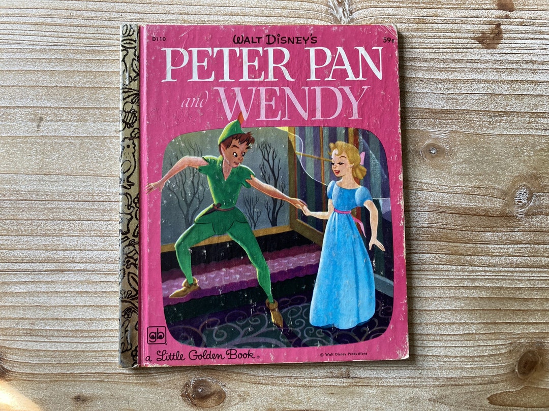 Walt Disneys Peter Pan and Wendy A Little Golden Book - Etsy