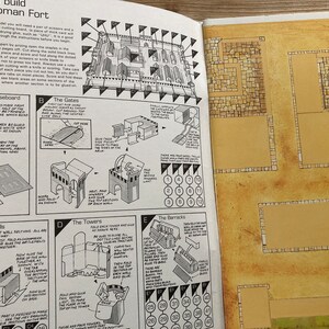 Make This Model Roman Fort Usborne Cut-out Models Usborne Publishing ...