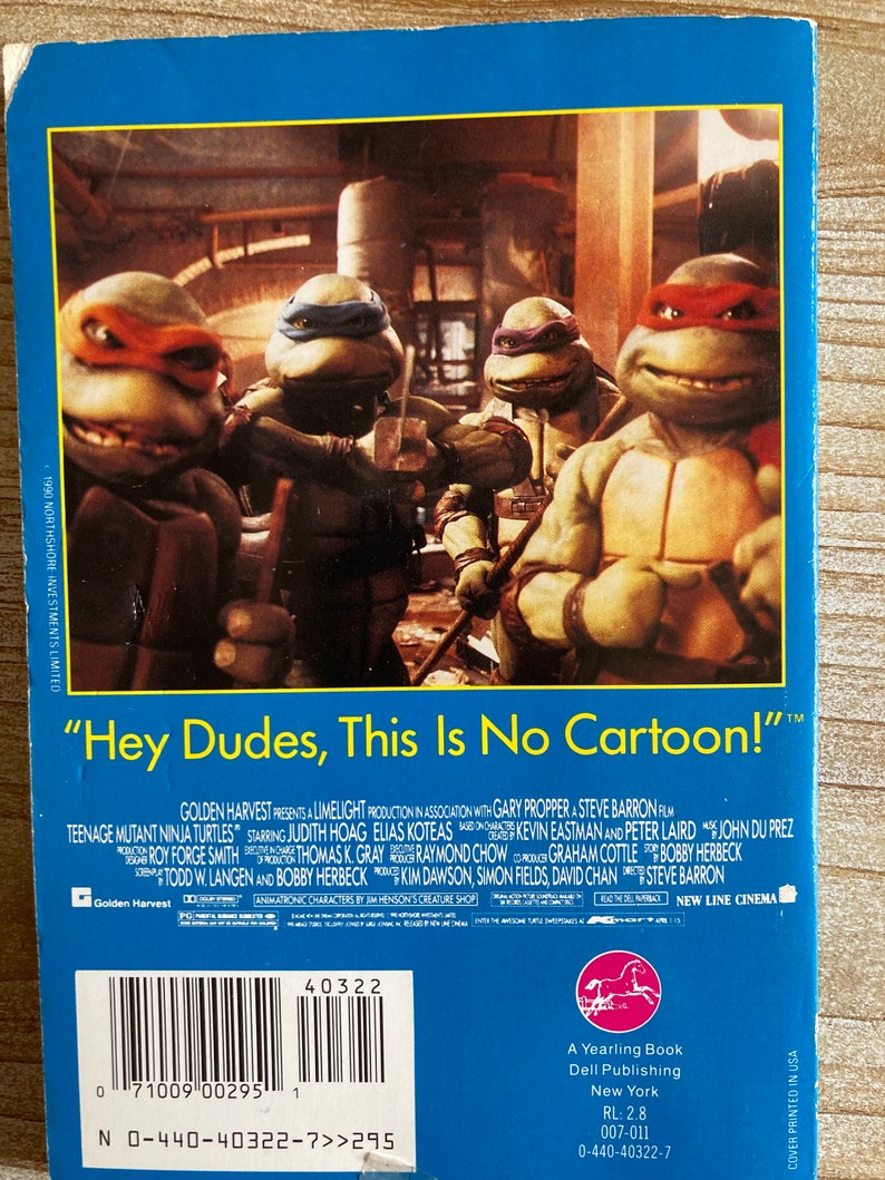 Teenage Mutant Ninja Turtles Lean Green and on the Screen - Etsy