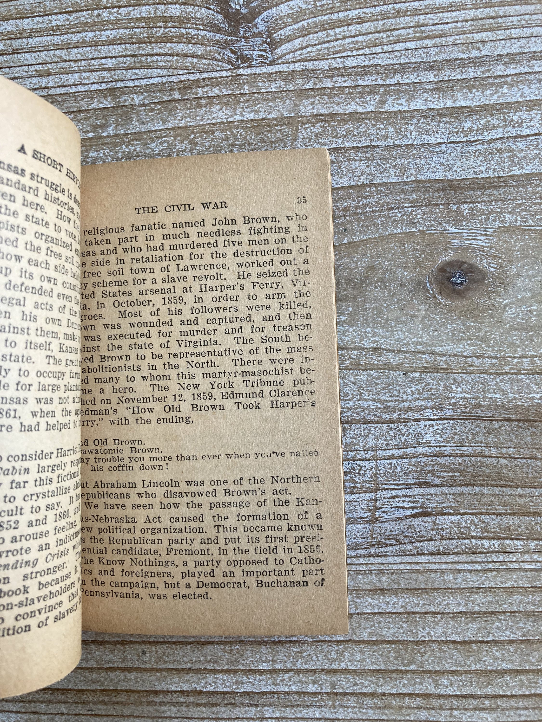 A Short History of the Civil War * Little Blue Book No 503 * Leo Markum ...