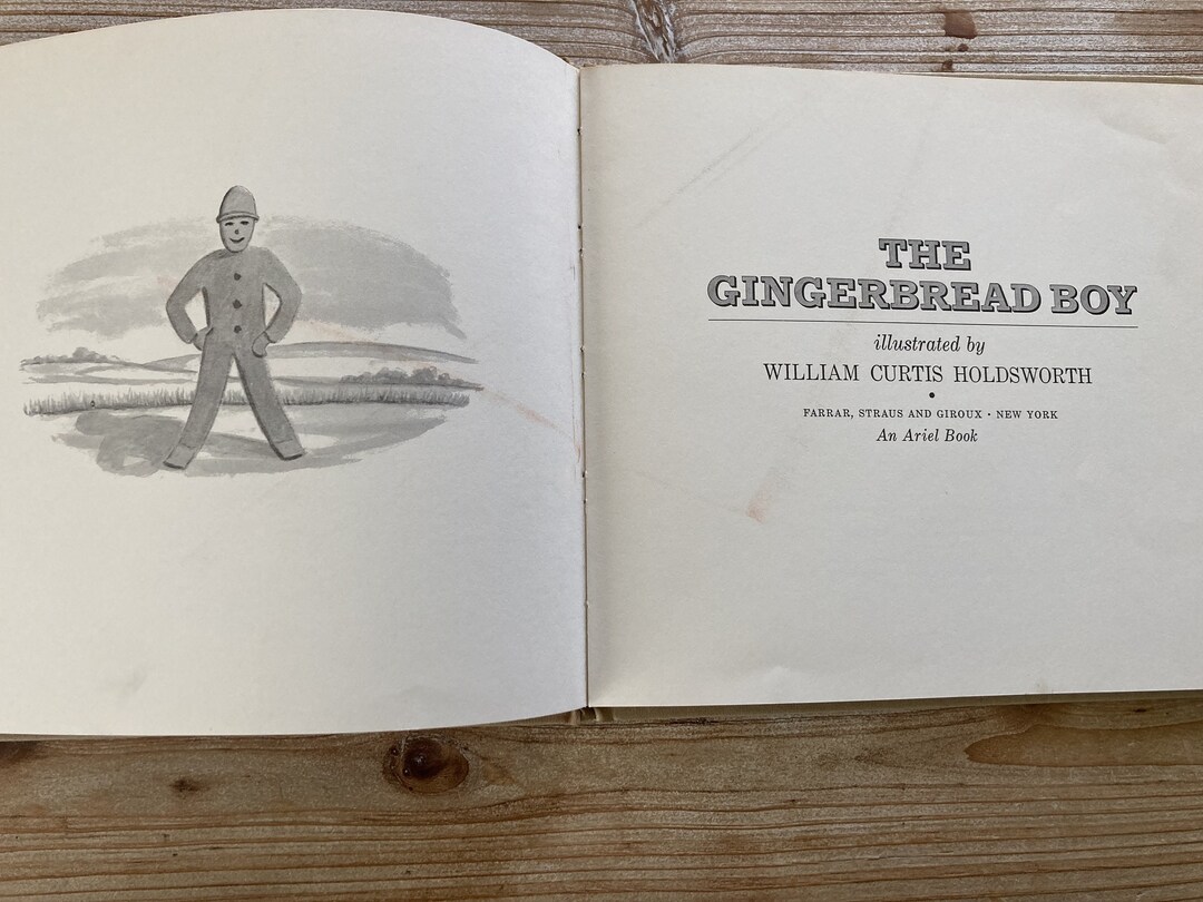 The Gingerbread Boy * William Curtis Holdsworth * Farrar Strauss Giroux ...