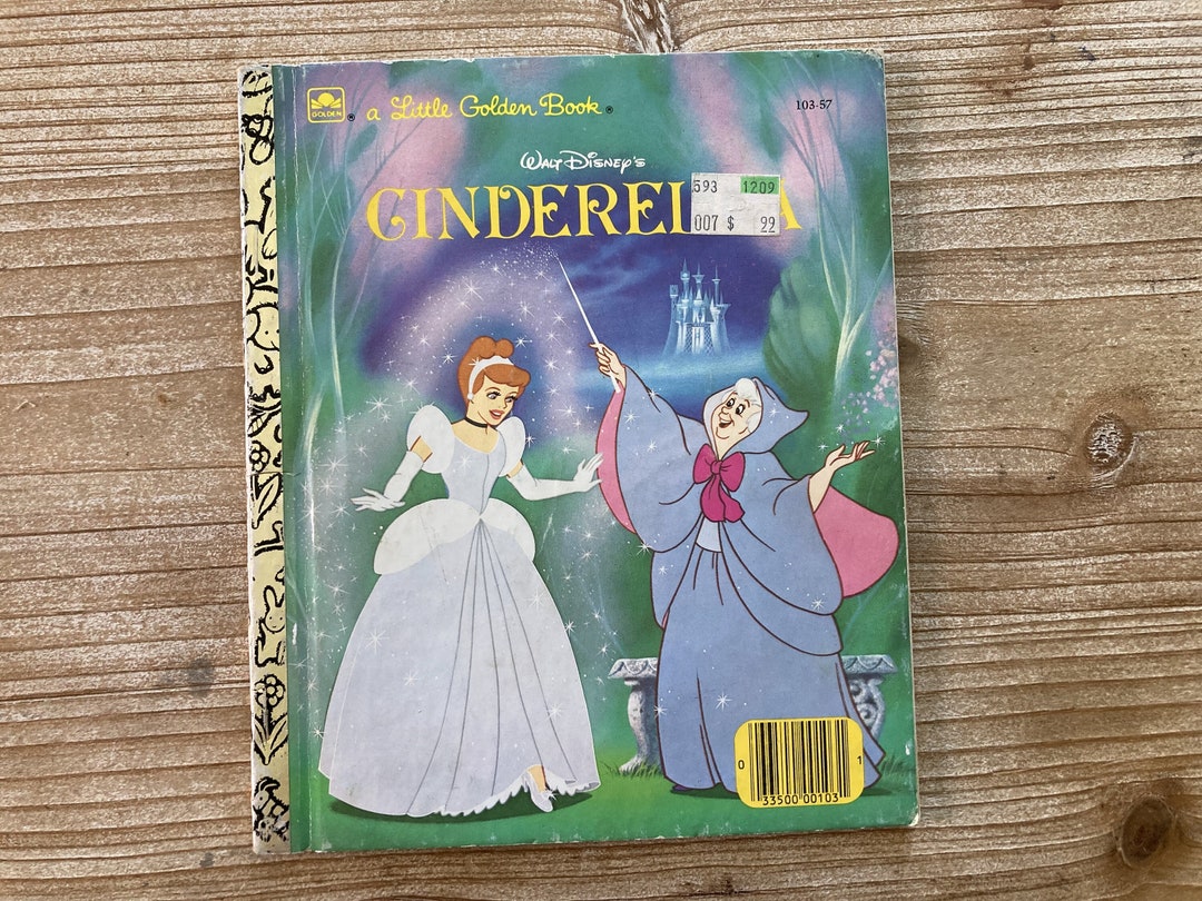 Walt Disney’s Cinderella * A Little Golden Book * Western Publishing ...