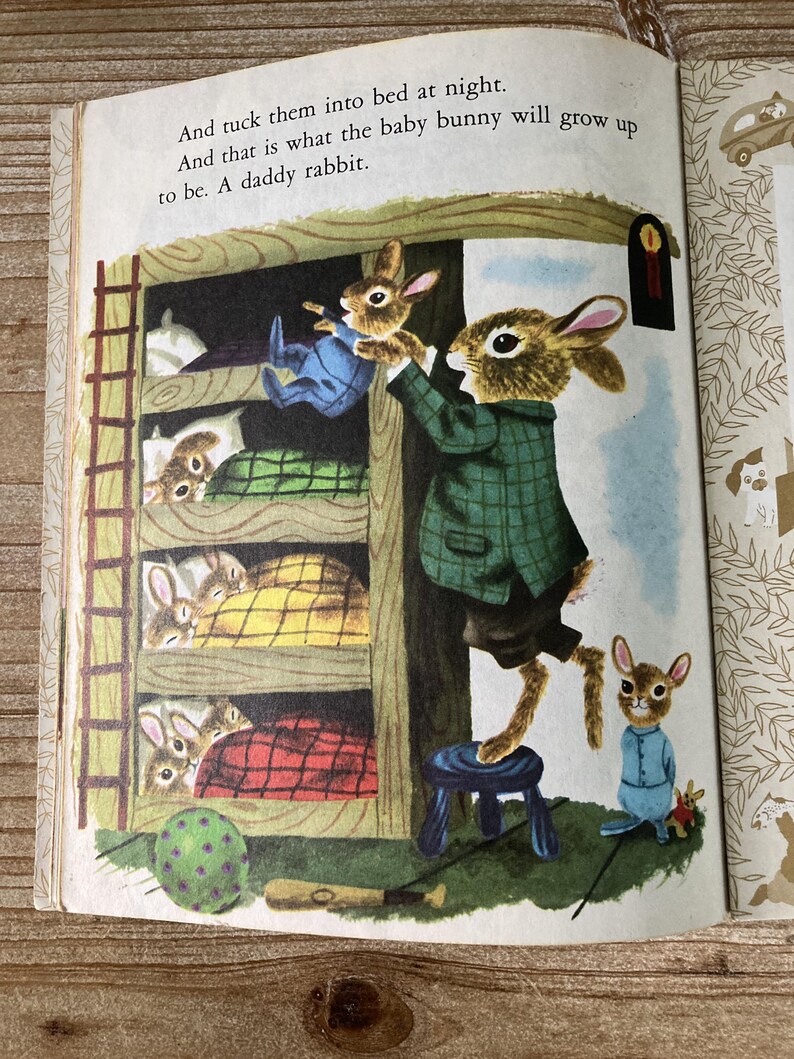 The Bunny Book, A Little Golden Book, Patsy Scarry, Richard Scarry ...